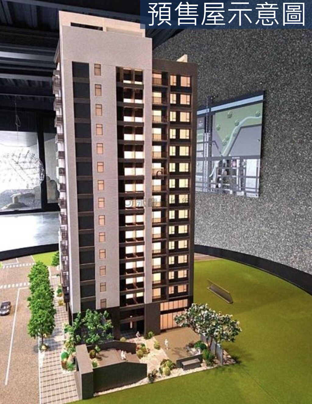 椰林花現新竹縣竹北市華興五街電梯大廈竹北華興三房．椰林花現．高樓視野戶平車 房屋出售 樂屋網