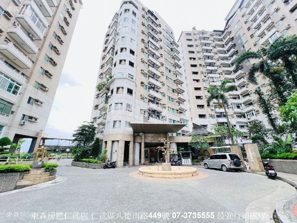 高雄市鳥松區松埔北巷電梯大廈東森房屋仁武店美景愜意套房 最強行銷團隊 房屋出售 樂屋網