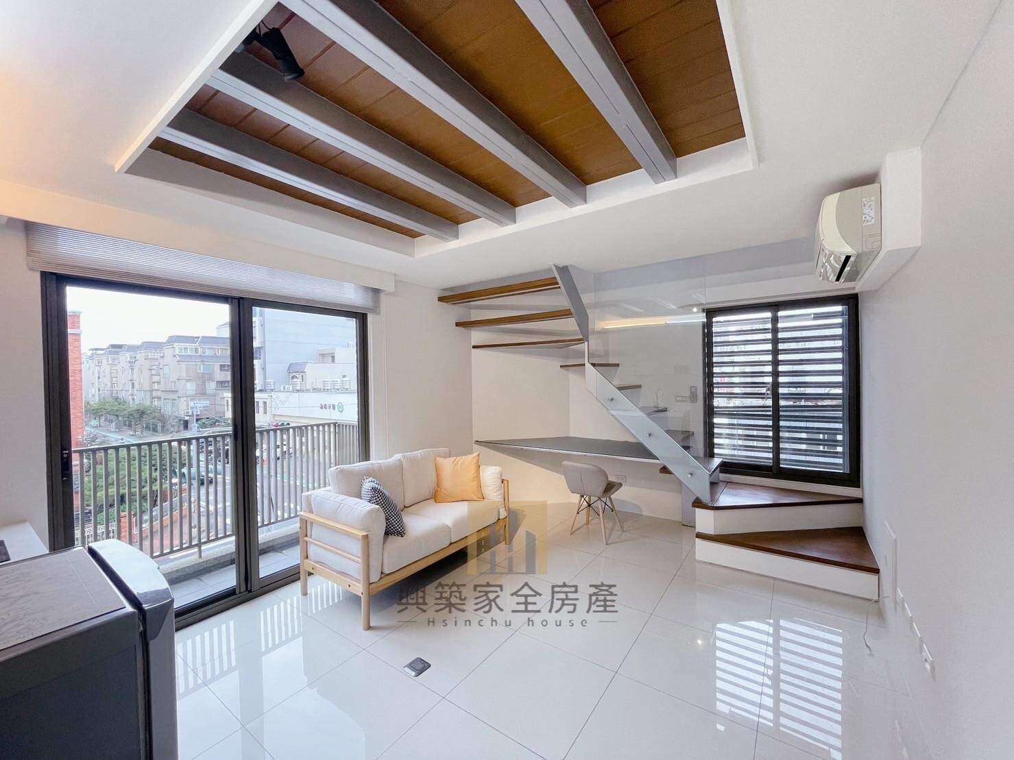 新竹縣竹北市嘉豐一街電梯大廈★竹北超人★六家高鐵 採光挑高樓中樓 附網路 房屋出租 樂屋網