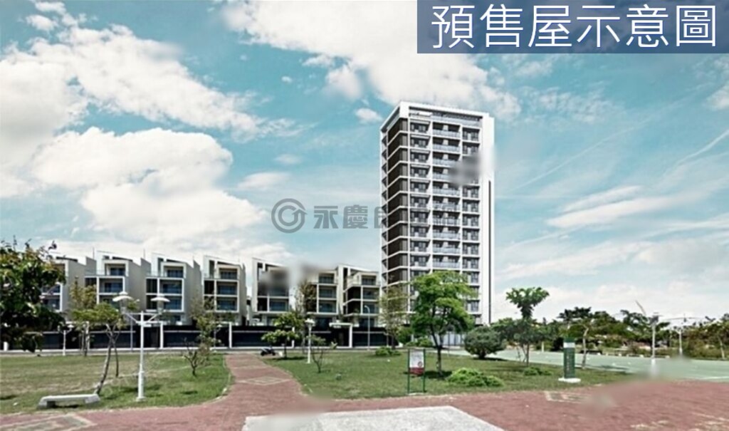 台南市安南區義吉街電梯大廈荷久暻大二房車寓預售屋 房屋出售 樂屋網