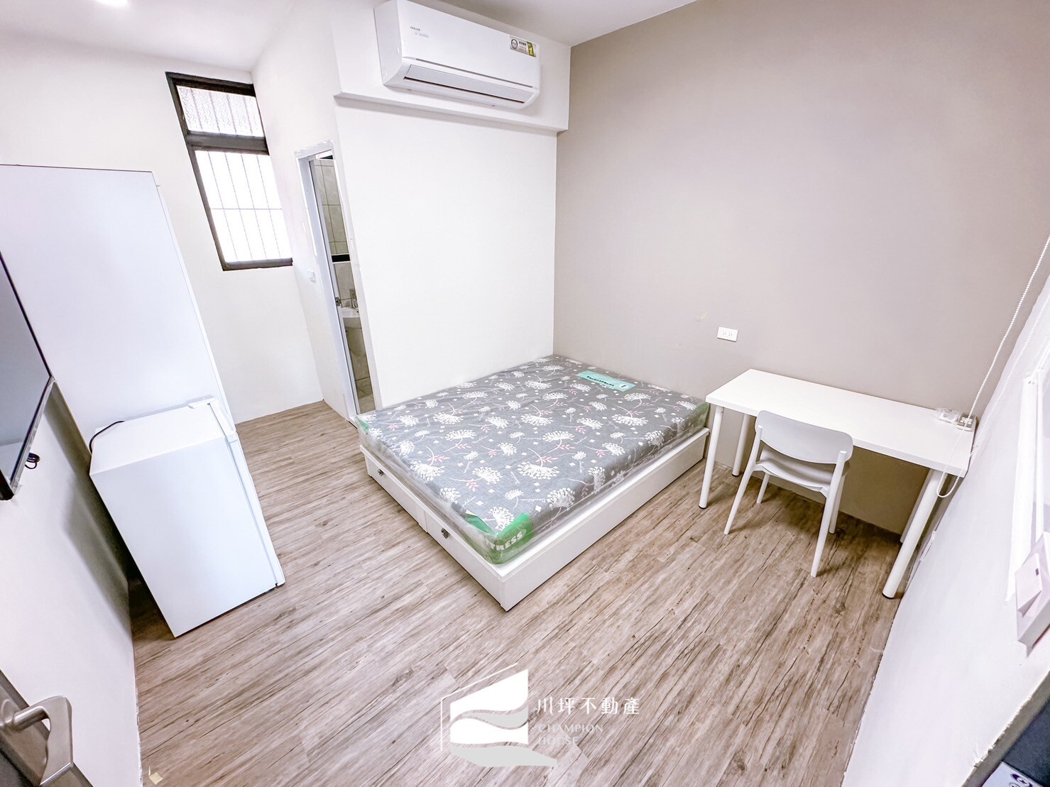 台中市北區英才路公寓全新裝潢，全新家具，便宜大空間，高採光，獨立洗衣機 房屋出租 樂屋網