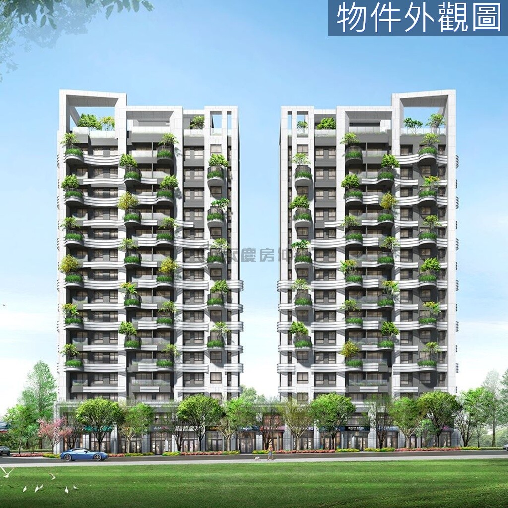雋業u雋台中市北屯區軍福十九路電梯大廈捷運店面免兩千!12單元南興公園u雋店面s19 房屋出售 樂屋網