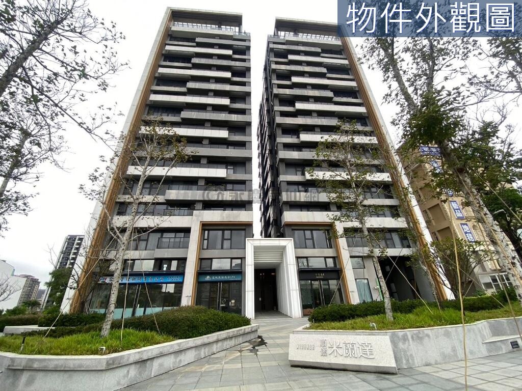 順儷米蘭達桃園市中壢區洽溪路電梯大廈青埔a19鄰青塘園美術館2房車 衛浴開窗 房屋出售 樂屋網