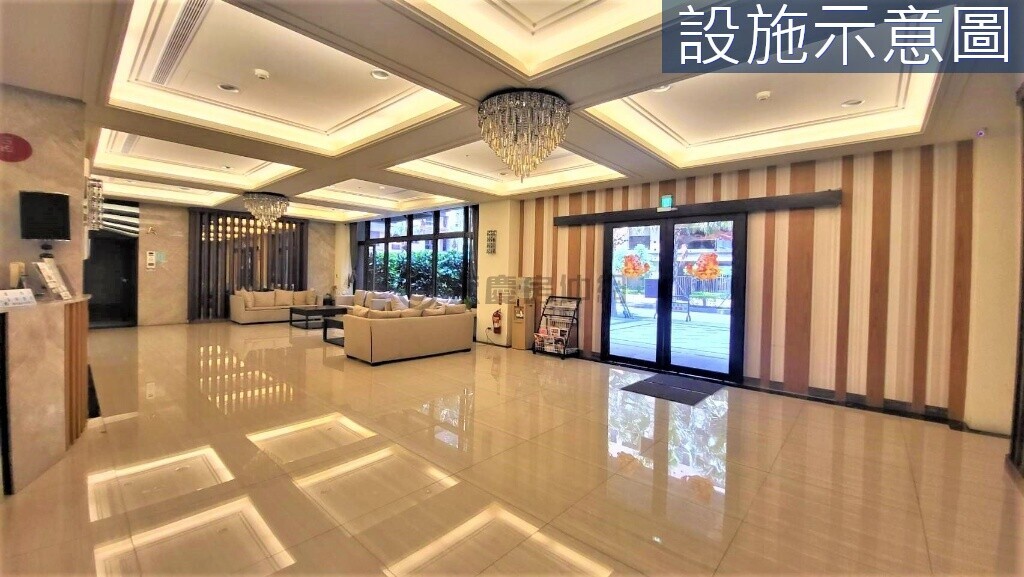 美力城邦 艾美館桃園市桃園區樹仁三街電梯大廈桃鶯商圈【美麗城邦高樓層】次樓層三房雙車 房屋出售 樂屋網