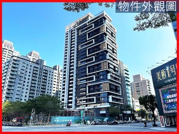 美樹香榭凱越香榭高雄市鼓山區明誠四路電梯大廈美術館首排美樹香榭全新二房車位景觀 房屋出租 樂屋網