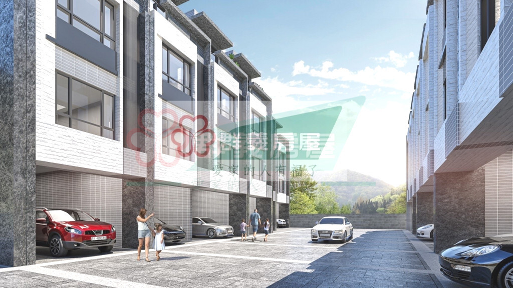 台中市沙鹿區中山路紅竹巷透天厝沙鹿大樓價買全新美墅 房屋出售 樂屋網