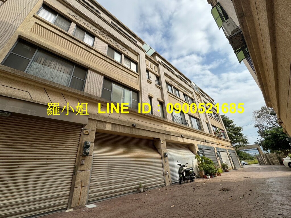 日月光花園台中市沙鹿區自強路透天厝低於市價，15年輕屋齡，4樓透天，一樓車庫 房屋出售 樂屋網