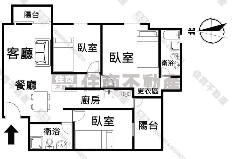 海洋都心 二期邊間中庭景觀三房車 新北市淡水區宏盛海都海洋都心2買房子、房屋出售 樂屋網
