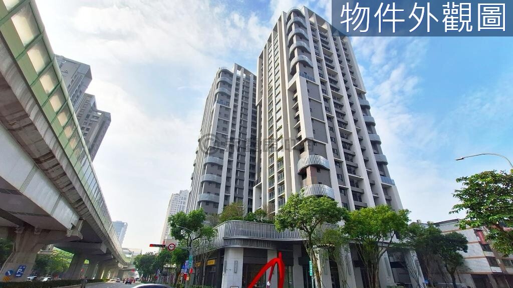 台中市南屯區文心南路電梯大廈『專任』 登陽豐之丘 高樓朝南視野戶 G12捷運 房屋出售 樂屋網