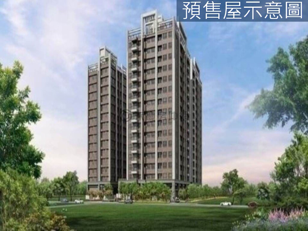 台中市北屯區昌平路二段電梯大廈泓瑞崇德薈兩房平車高樓層健康宅 房屋出售 樂屋網