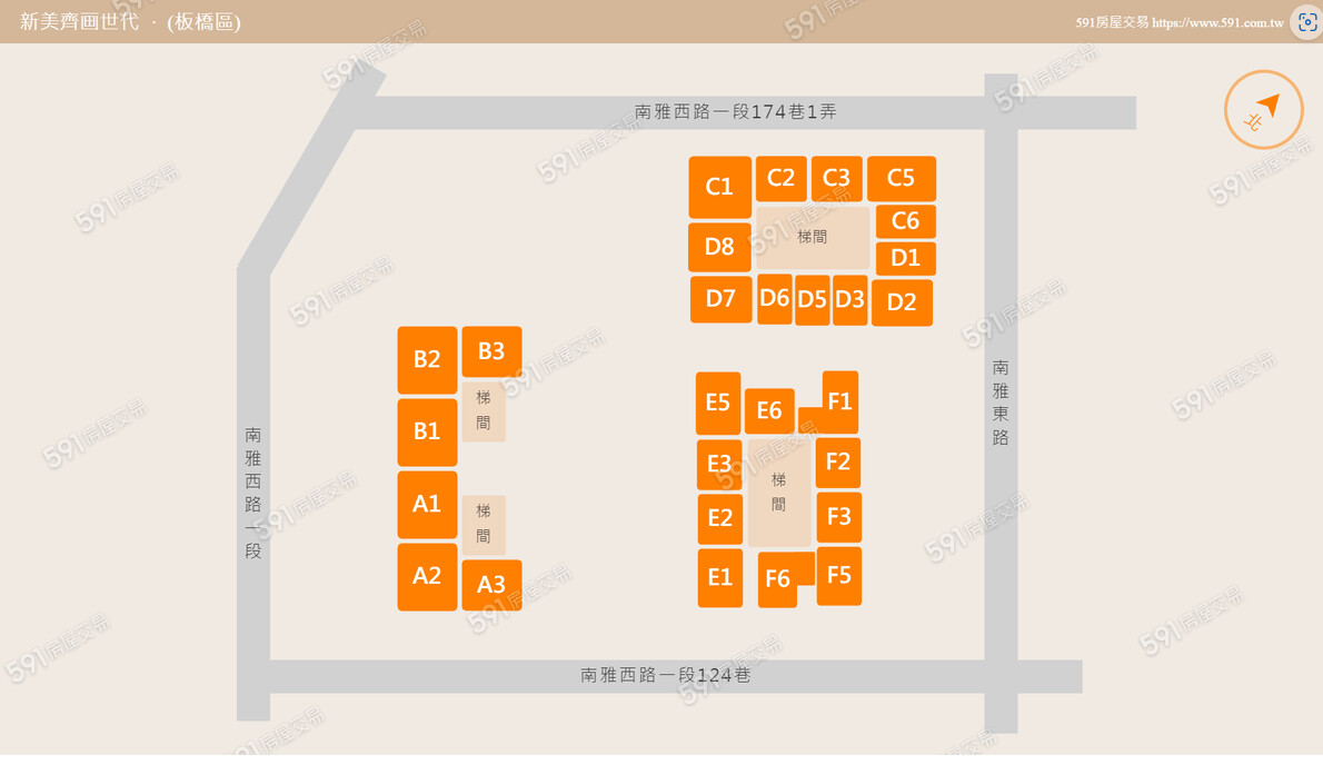 新美齊画世代新北市板橋區南雅西路一段電梯大廈新美齊画世代，邊間三房車位 房屋出售 樂屋網