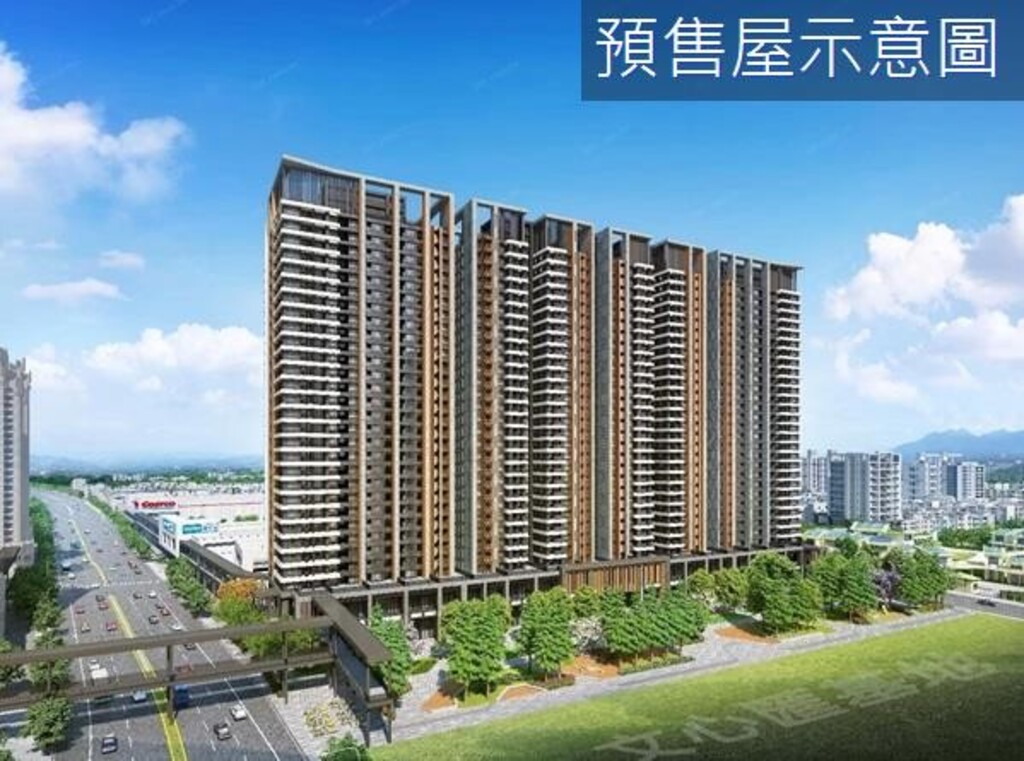 竹科潤隆新竹市東區慈濟路電梯大廈稀有~竹科潤隆落羽松綠帶~三房平車 房屋出售 樂屋網