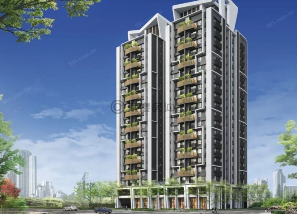 坤悅君匯台中市南區南平路電梯大廈坤悅君匯17d高樓層視野無限讚 房屋出售 樂屋網