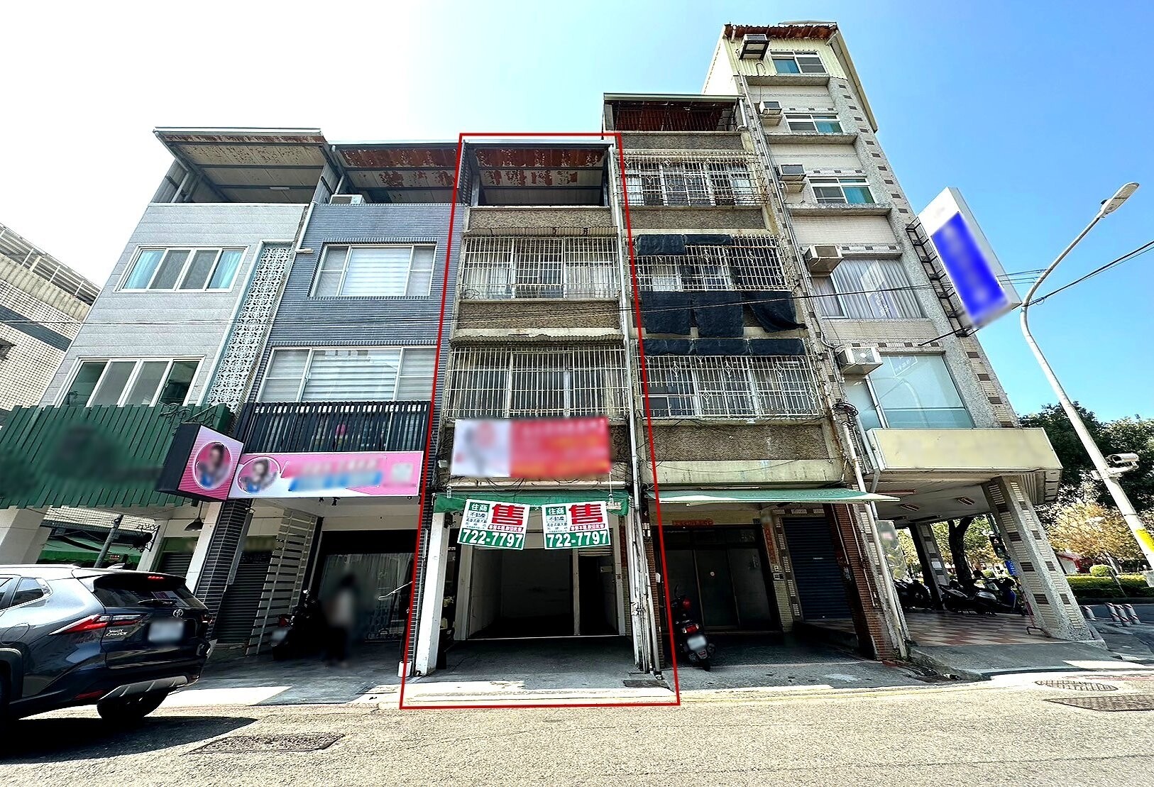 高雄市苓雅區林森二路店面獨家釋出~市中心興中商圈店面臨20米路透天 房屋出售 樂屋網