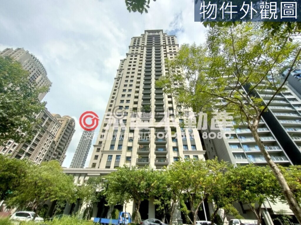 七期代表作｜市政公園第一排｜國泰府會園道高樓視野戶 台中市西屯區國泰府會園道買房子、房屋出售 樂屋網