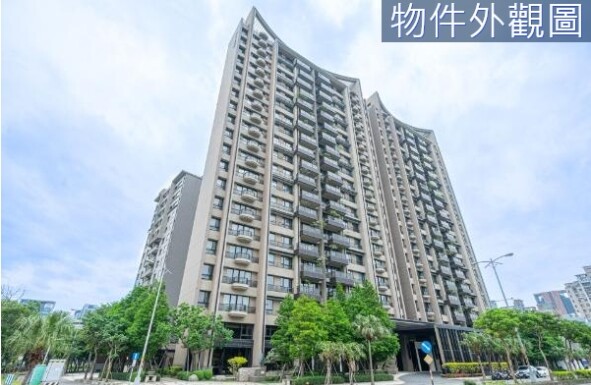 坤山君峰新竹縣竹北市嘉豐五路一段電梯大廈高鐵坤山君峰4房雙主臥雙車位綠景戶 房屋出售 樂屋網