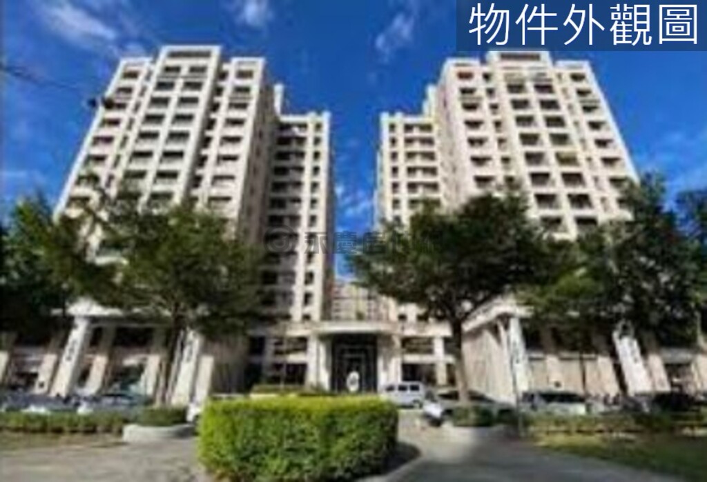 V佳成ipark朝南面公園景觀戶平車大三房 台中市太平區買房子、房屋出售 樂屋網