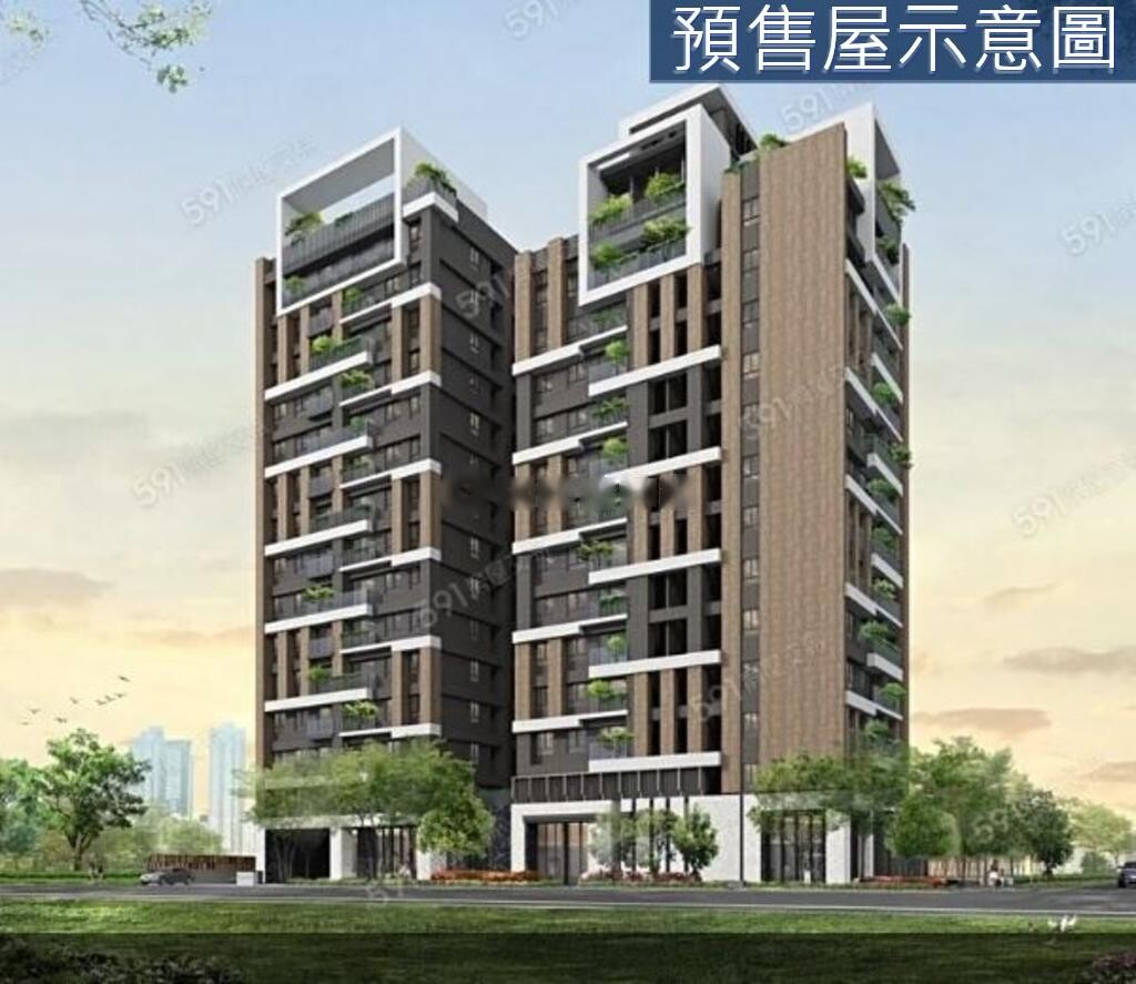 工學匯台中市南區工學路電梯大廈南區工學匯朝南無限視野邊間衛浴開窗2房雙車 房屋出售 樂屋網