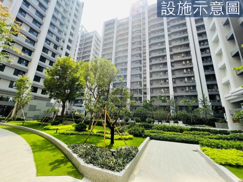高雄市橋頭區經武路電梯大廈橋科新市鎮鳳凰冠中高樓層2房全新未住車位大樓 房屋出售 樂屋網