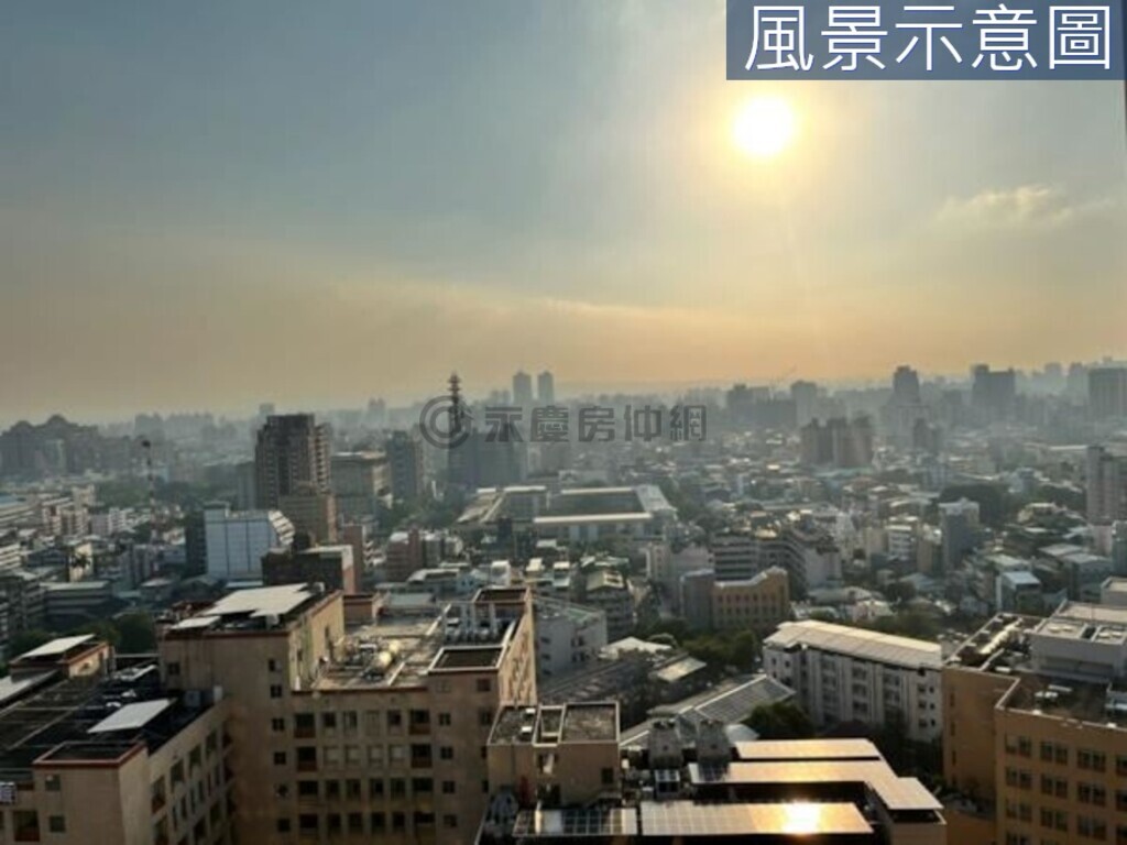 廣擎天台中市中區民權路電梯大廈柳川河畔★廣擎天高樓美視野★收租自用皆適宜 房屋出售 樂屋網