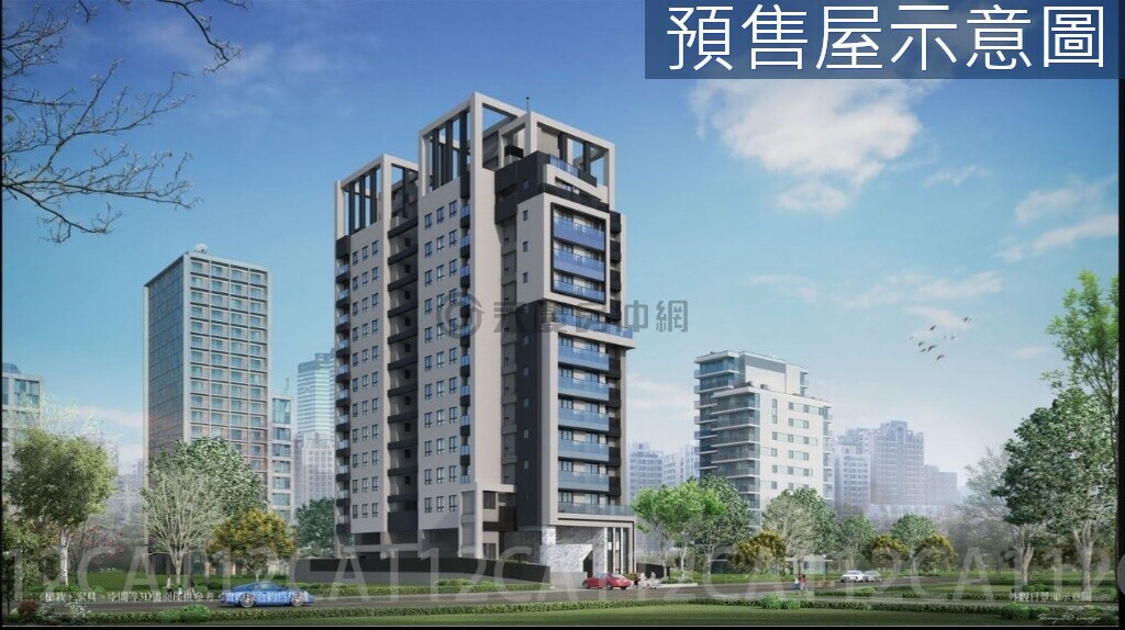 聚富滿滿台中市南區復興路二段電梯大廈「專任」聚富滿滿b棟三房b2電梯旁車位衛浴開窗 房屋出售 樂屋網