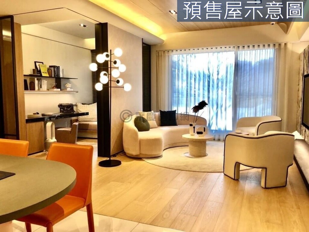 台中市北屯區南興路電梯大廈機捷特區惠宇朗庭高樓層朝南3房平車今年年底交屋 房屋出售 樂屋網