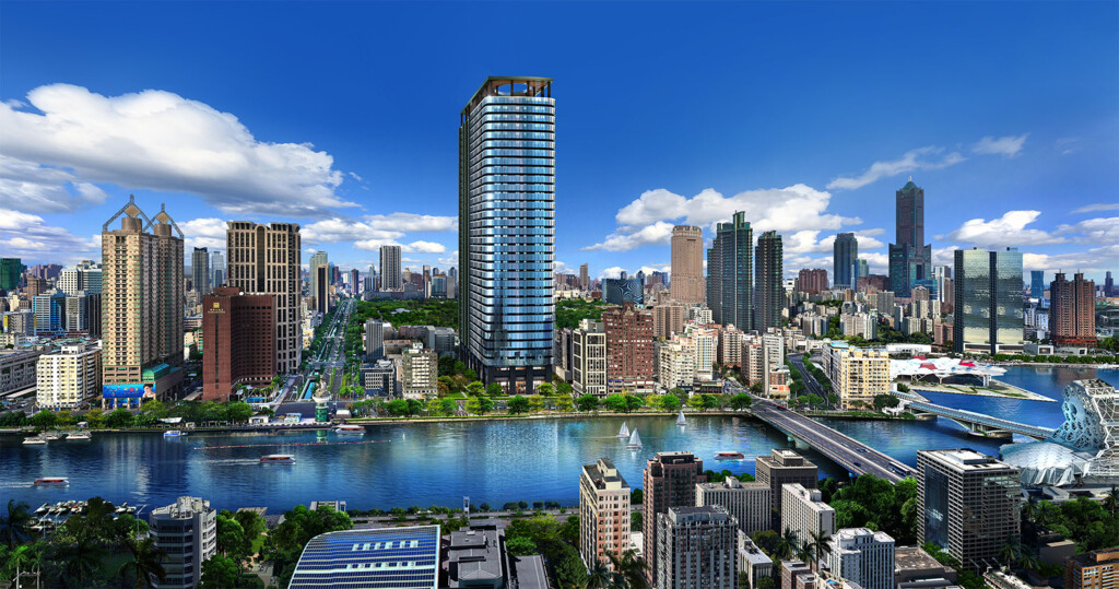愛情河左岸高雄市前金區河東路電梯大廈即將完工~愛情河左岸河景兩房大平車 房屋出售 樂屋網
