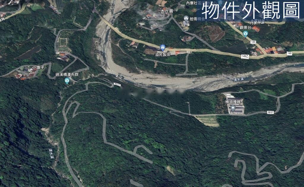 其他南投竹山清水溪|置產造林首選林業用地南投縣竹山鎮桶頭段 樂屋網 土地買賣