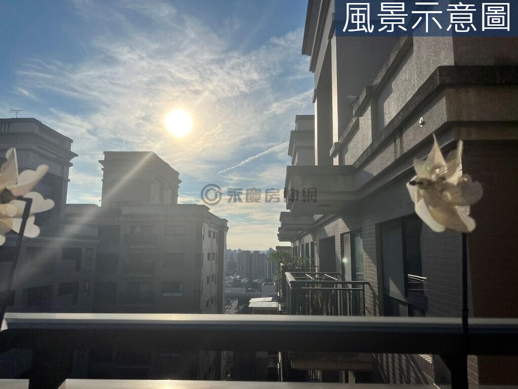 晴綻花園台中市北屯區軍福十六路電梯大廈「富宇晴綻花園」向陽視野戶高樓層平車百萬裝潢 房屋出售 樂屋網