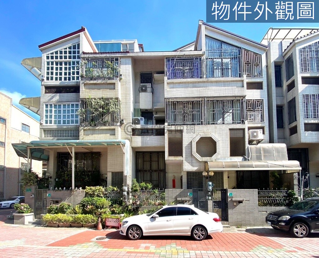 太平洋華城台南市中西區西賢一街透天厝湖美富人區稀有40大地坪典雅雙主臥車墅 房屋出售 樂屋網