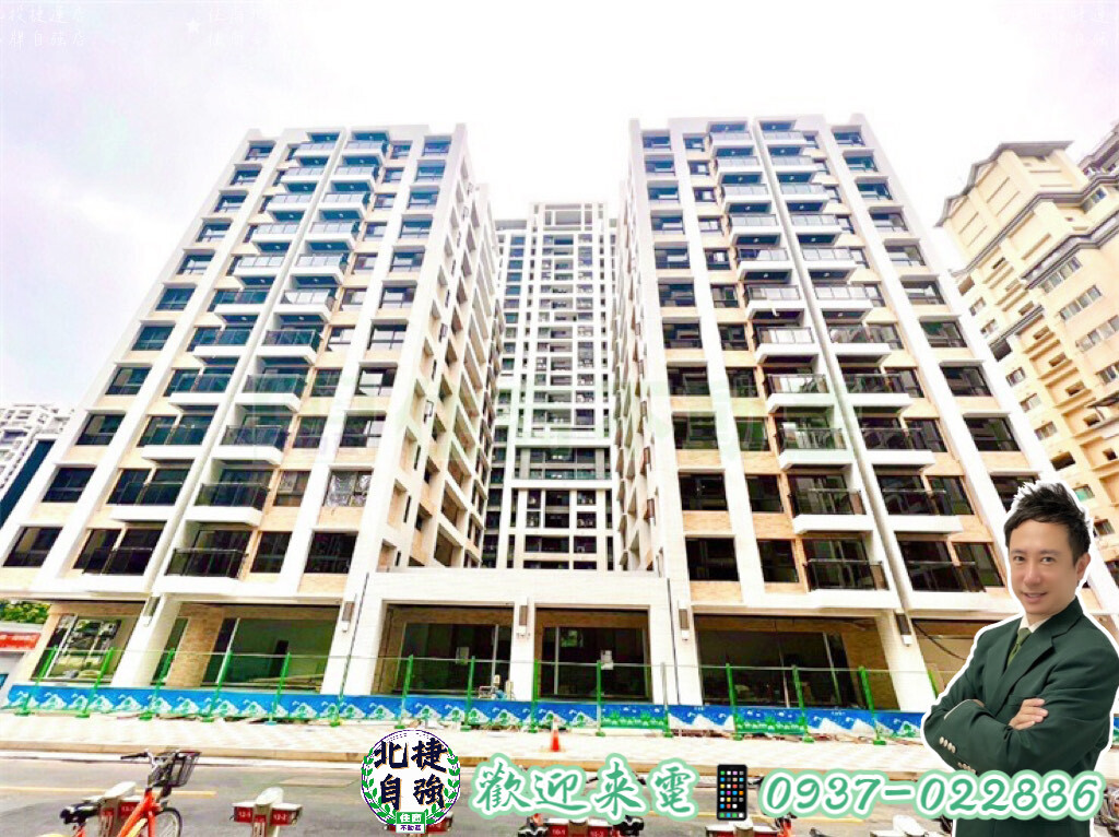 新市二丁目,新北市淡水區新市一路一段,電梯大廈,潘安推薦 近輕軌邊間稀有露台戶3房 | 房屋出售 | 樂屋網