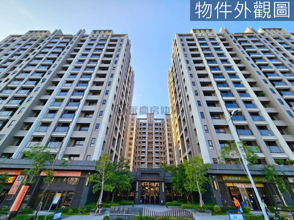 四季水悅台中市太平區旱溪西路二段電梯大廈親友專任｜四季水悅高樓大3房＋連號雙平車 房屋出售 樂屋網