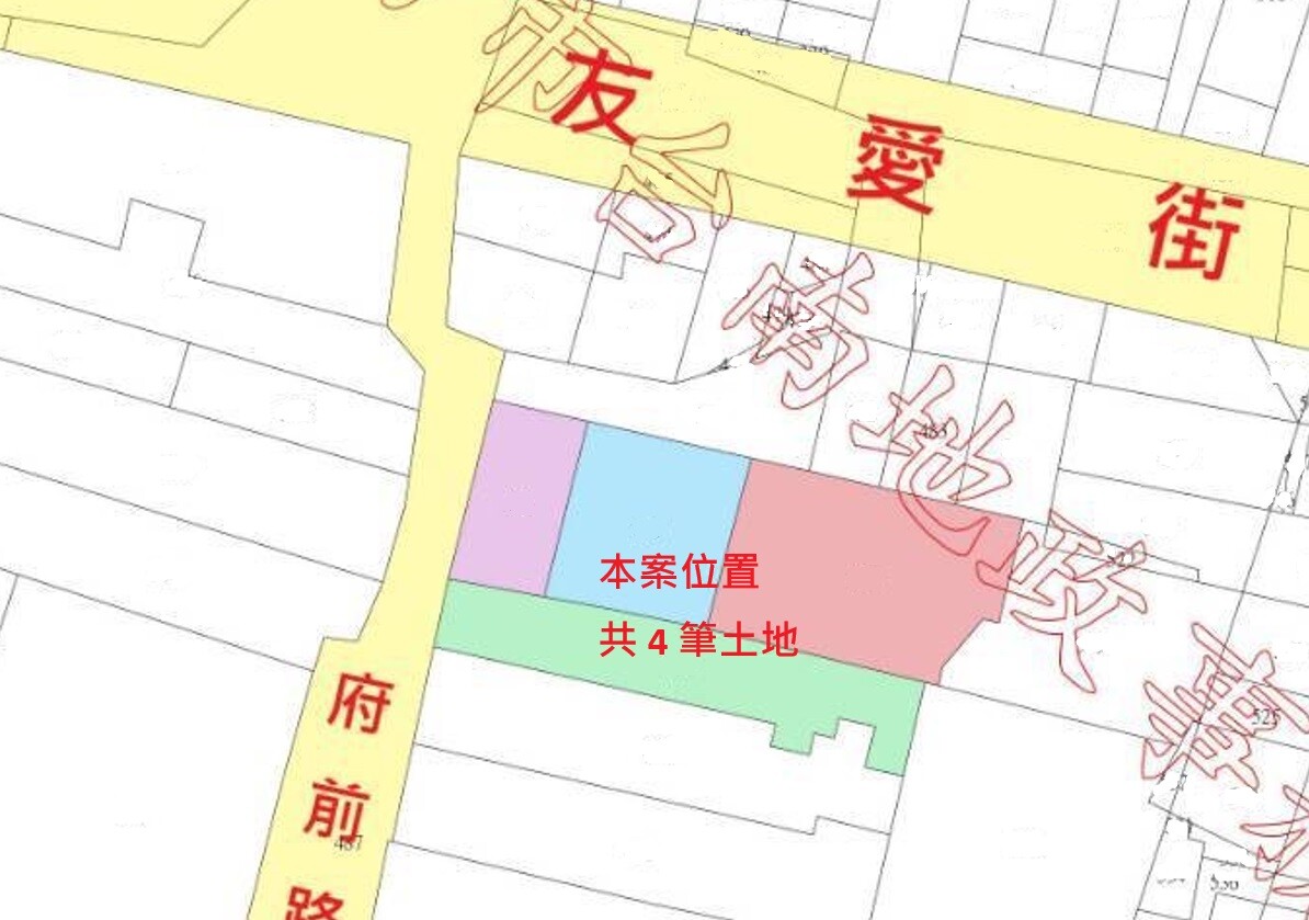 商業用地台南市中心商業區可規劃民宿、旅館、收租套房台南市中西區府前路一段342巷 樂屋網 土地買賣