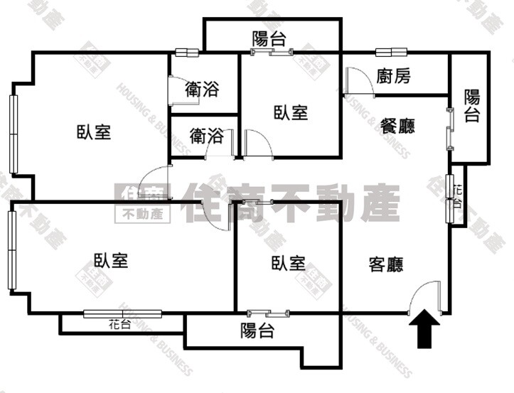 東興伯爵台中市南屯區東興路二段電梯大廈五期東興路【大4房】 房屋出售 樂屋網