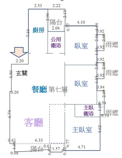 福懋精硯高雄市新興區五福二路電梯大廈全新未住11年屋福懋精硯大四房b1雙平車 房屋出售 樂屋網