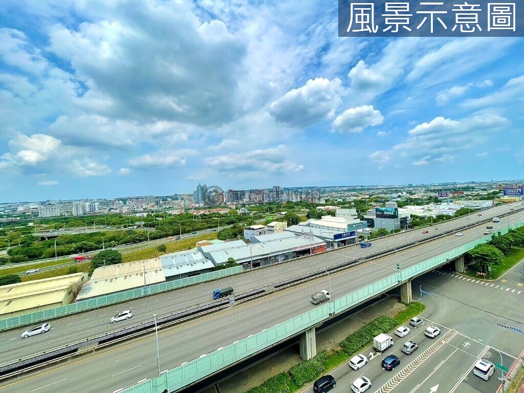 I時尚台中市西屯區青海南街電梯大廈12期中央公園逢甲商圈永久棟距視野秒殺三房平車 房屋出售 樂屋網