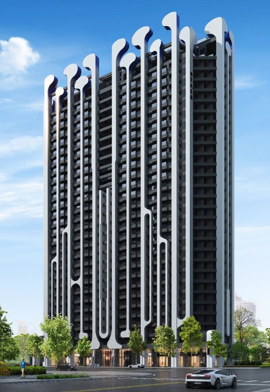 京城世界心高雄市前鎮區一心二路電梯大廈預售~亞灣區【京城世界心】景觀高樓邊間二房平車 房屋出售 樂屋網