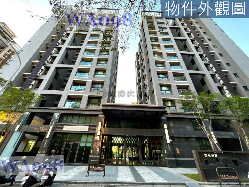 櫻花家綻台中市烏日區三榮十五路電梯大廈櫻花家綻唯一釋出公園旁兩房平車高樓戶️ 房屋出售 樂屋網