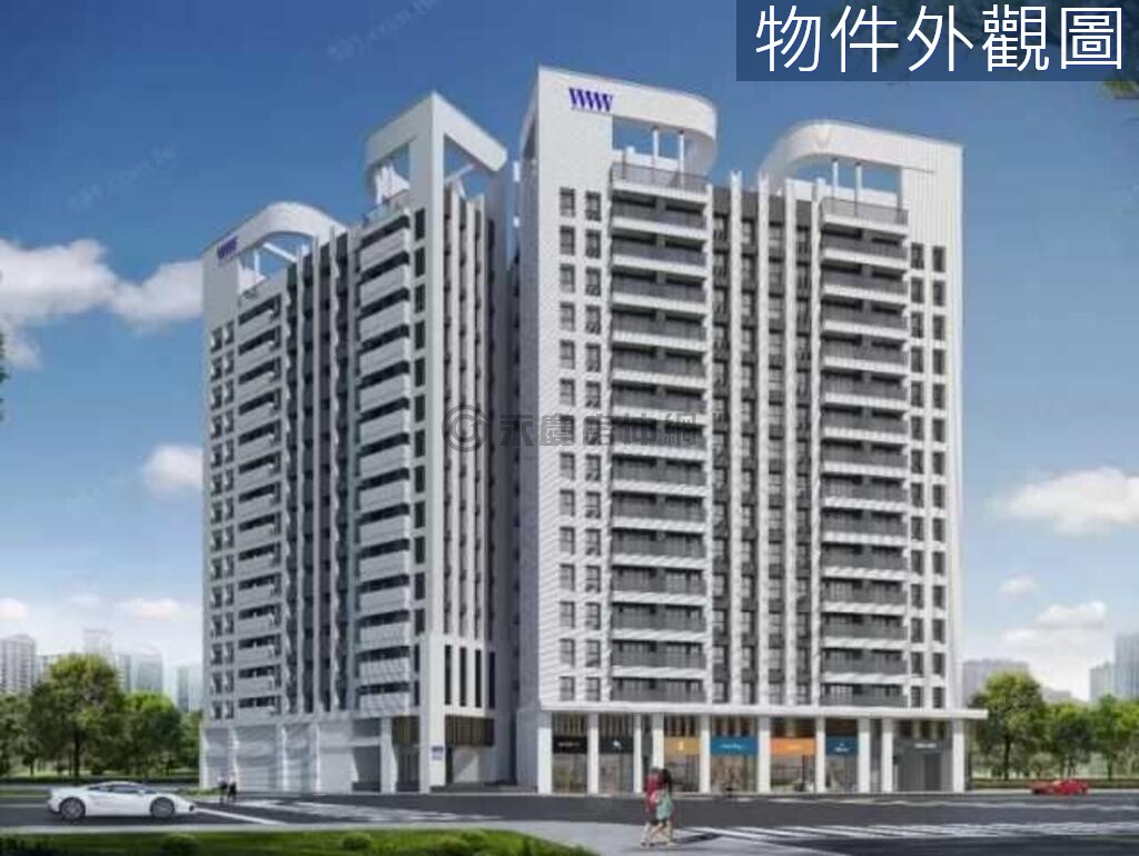 高雄市楠梓區後昌路電梯大廈聯上捷運之星邊間兩房平車台積電最近的好選擇 房屋出售 樂屋網
