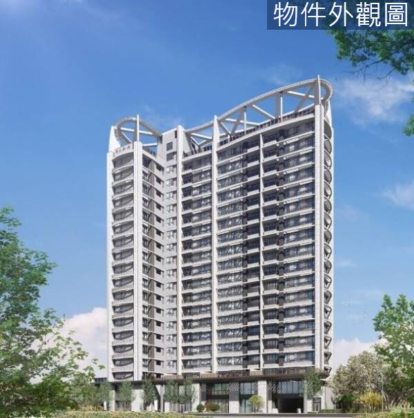 坤山央央新竹縣竹北市文興路二段電梯大廈專任~高鐵~坤山央央朝南景觀四房雙車位 房屋出售 樂屋網