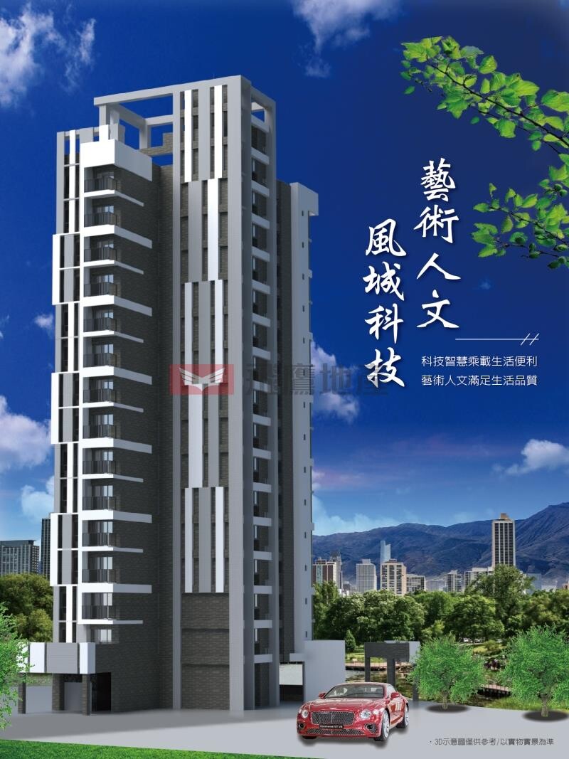 新竹市東區光復路二段電梯大廈豐溢風藝市中心科技智能宅 房屋出售 樂屋網