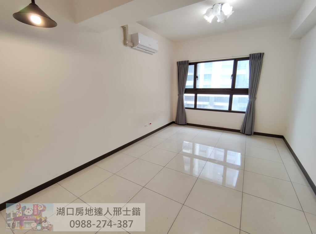 湖心大苑新竹縣湖口鄉達生二街電梯大廈王爺壟湖心大苑2房3f~含車位~3台變頻冷暖冷氣 房屋出租 樂屋網