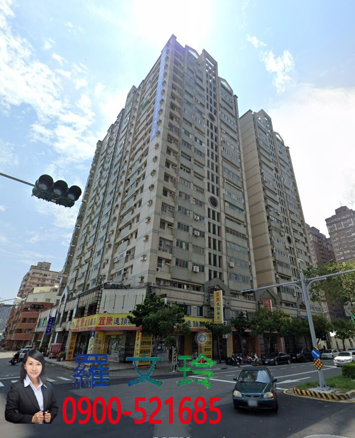 低於市價【長谷劃時代】電梯採光三房平面車位 台南市安平區長谷畫時代買房子 樂屋網